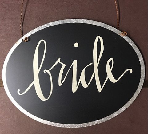 Bride Sign - NJ Wedding Pros | Fair Haven, NJ | Your One Stop Wedding ...